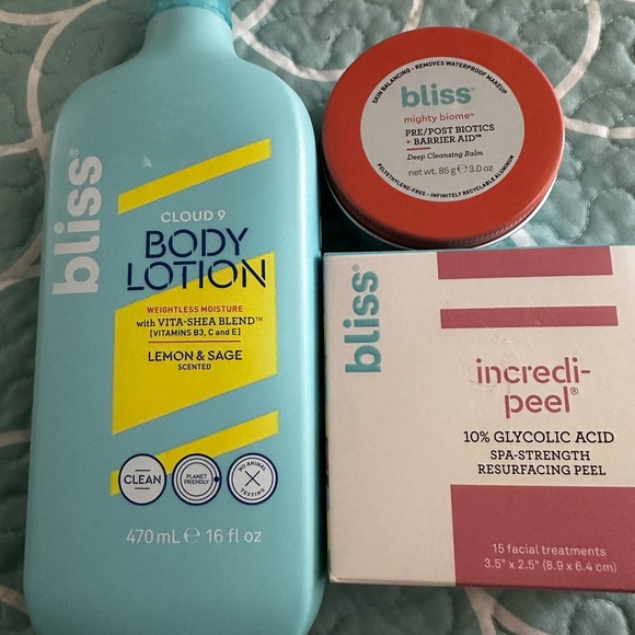Bliss | Skincare | Bliss Bundle Pack Lotion Cleansing Balm And ...